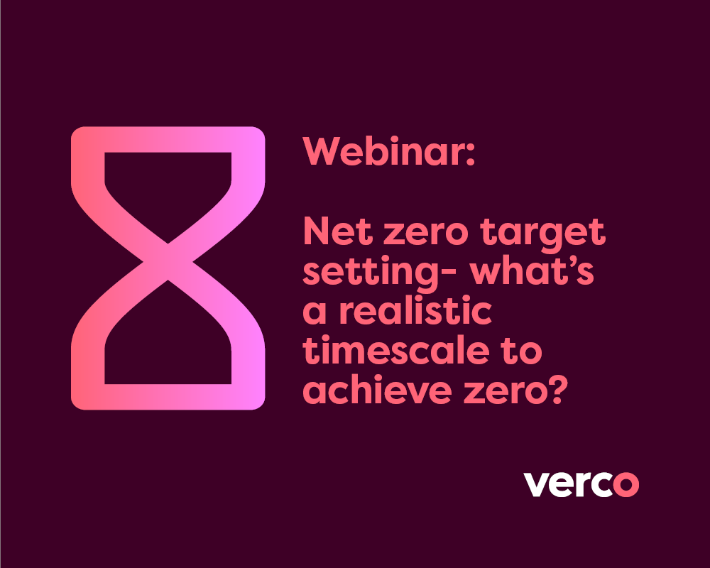 Net zero target setting- what's a realistic timescale