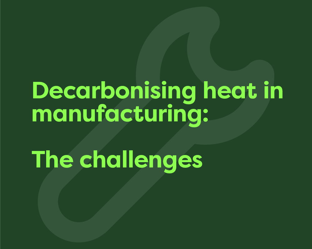 Podcast: decarbonising heat in manufacturing