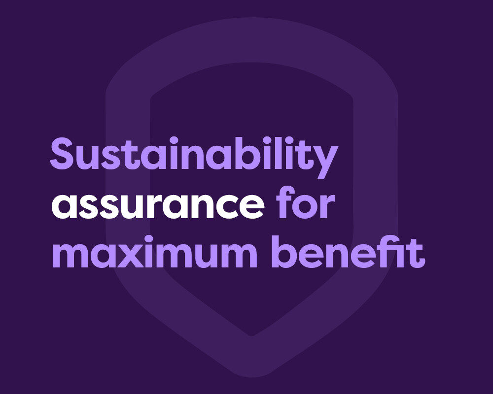 Webinar: Sustainability assurance for maximum benefit | Latest news ...