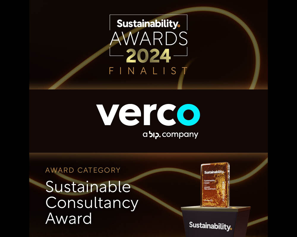 Verco shortlisted for Sustainability LIVE Awards