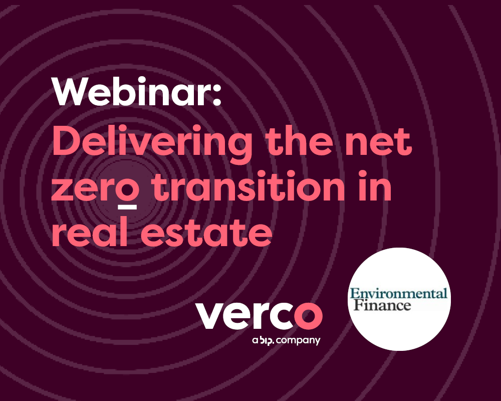 Webinar: The net zero transition in real estate