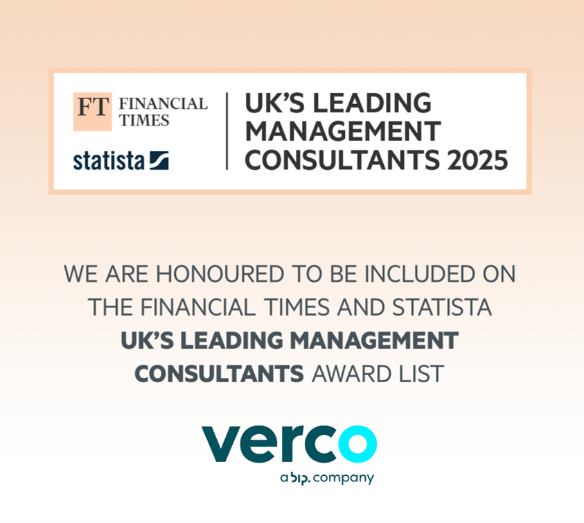 Verco in list of UK's leading management consultants